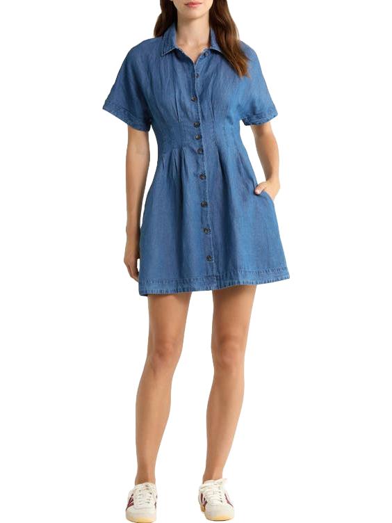 MARINE LAYER Marine Layer Arden Mini Shirtdress
